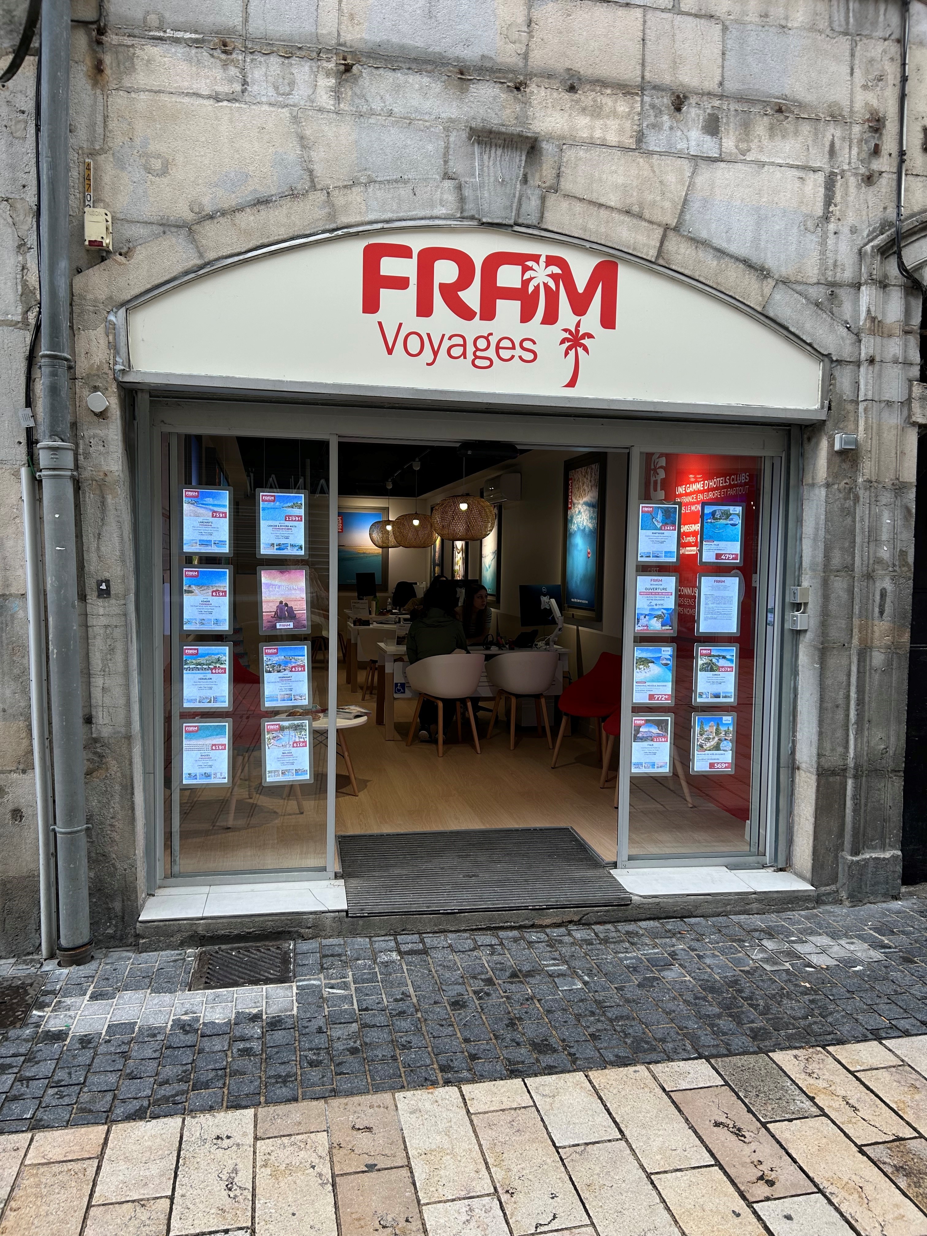 Agence de voyage Besançon 25000 - Agence Fram